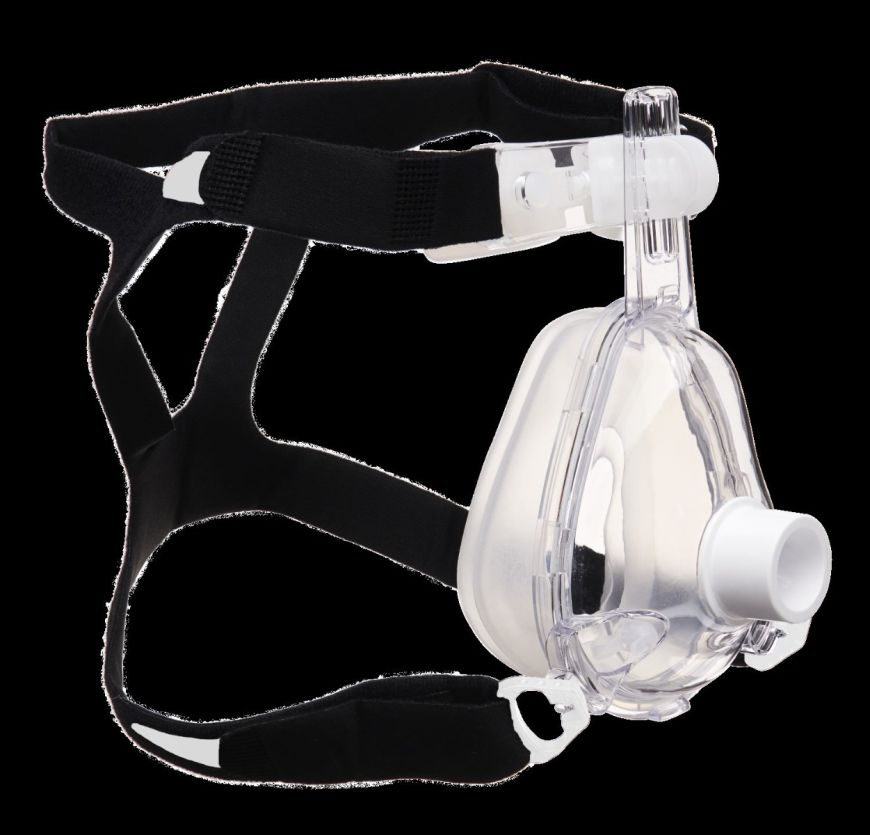 BiTrac ED Mask with Standard Headgear - ZOLL
